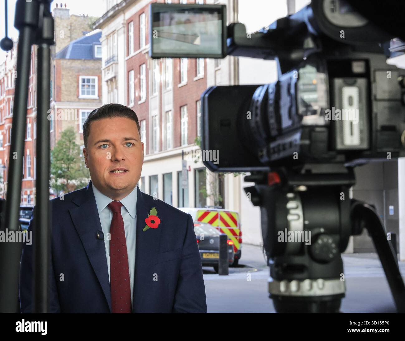 London, UK. 26th Oct, 2025. Wes Streeting, Secretary of State for ...