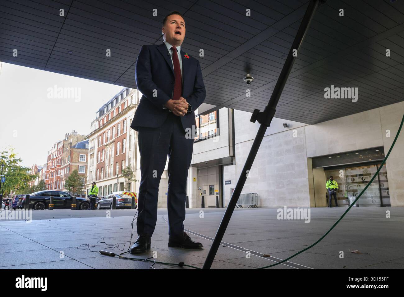 London, UK. 26th Oct 2025. Wes Streeting, Secretary of State for Health ...