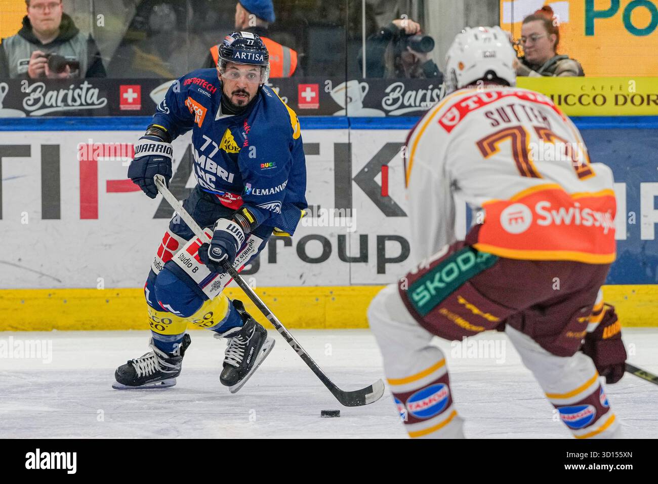 24/10/2025, Ambri, Gottardo Arena, NL: HC Ambri-Piotta - Genève ...
