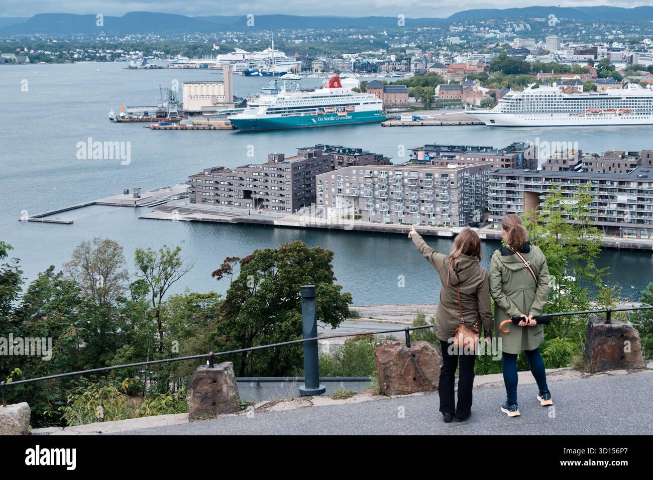 Oslo norway view cityscape hi-res stock photography and images - Alamy