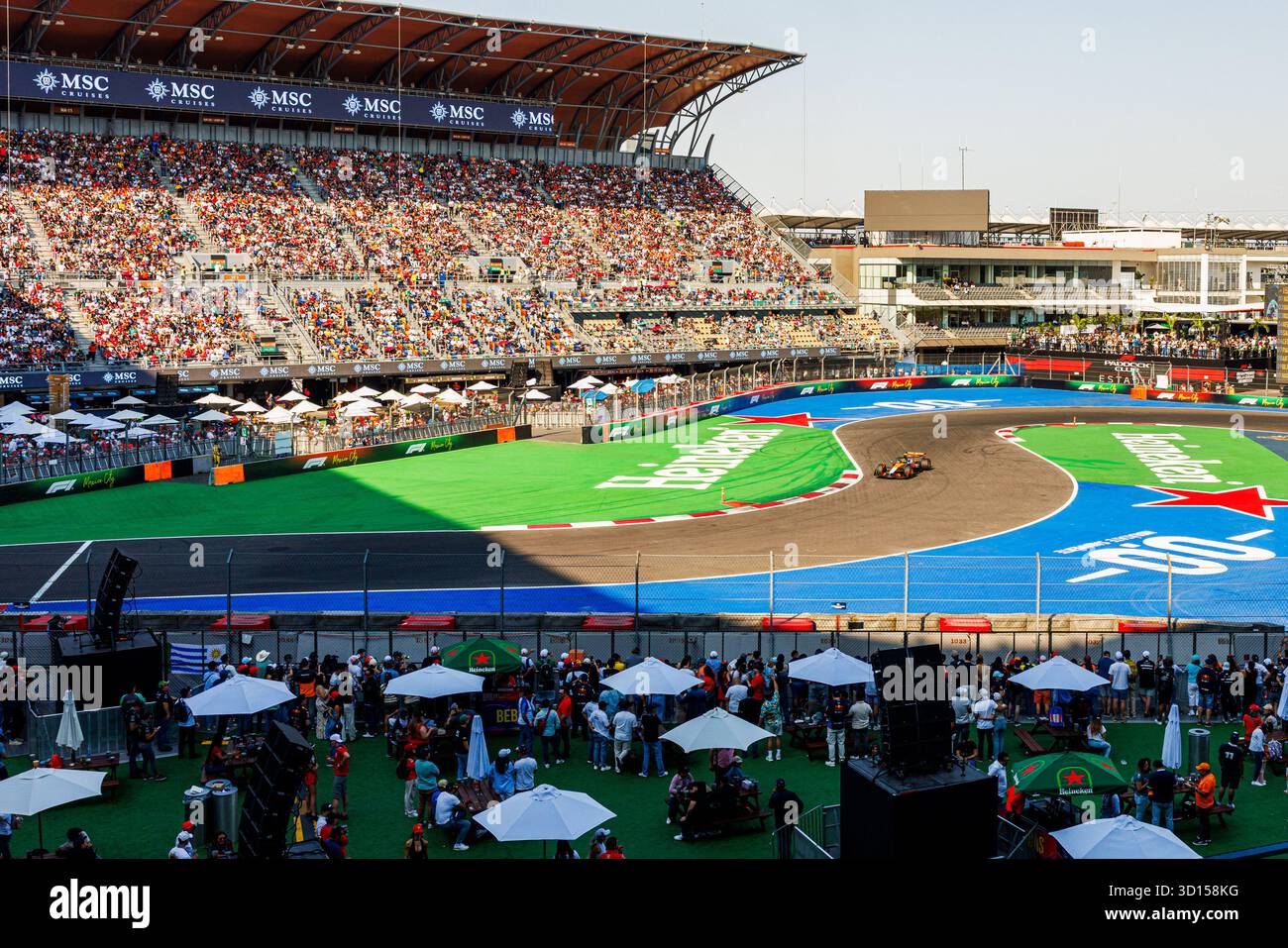 Foro Sol Stadium during Qualifying before the Formula 1 Mexico City ...