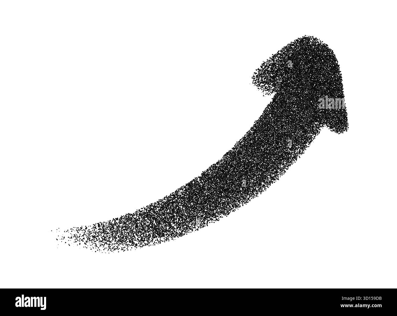 Vector arrow brush stroke Stock Vector Images - Alamy