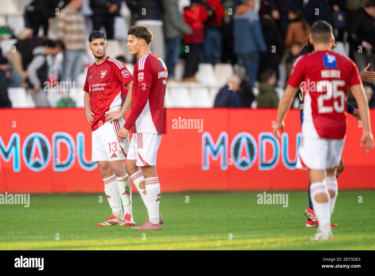Stefan Velkov after the defeat in the Super League match between Vejle ...