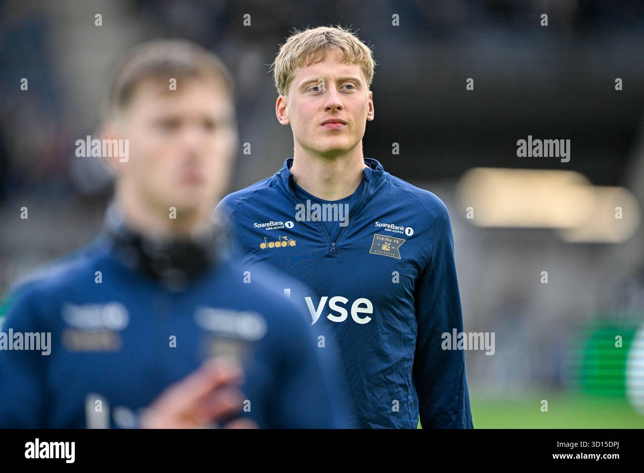 Stavanger 20251025. Vikings Hilmir Rafn Mikaelsson before the elite ...
