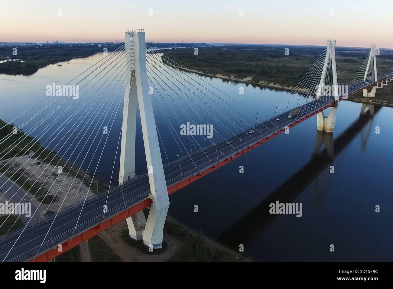 Beautiful bridge water snow hi-res stock photography and images - Alamy