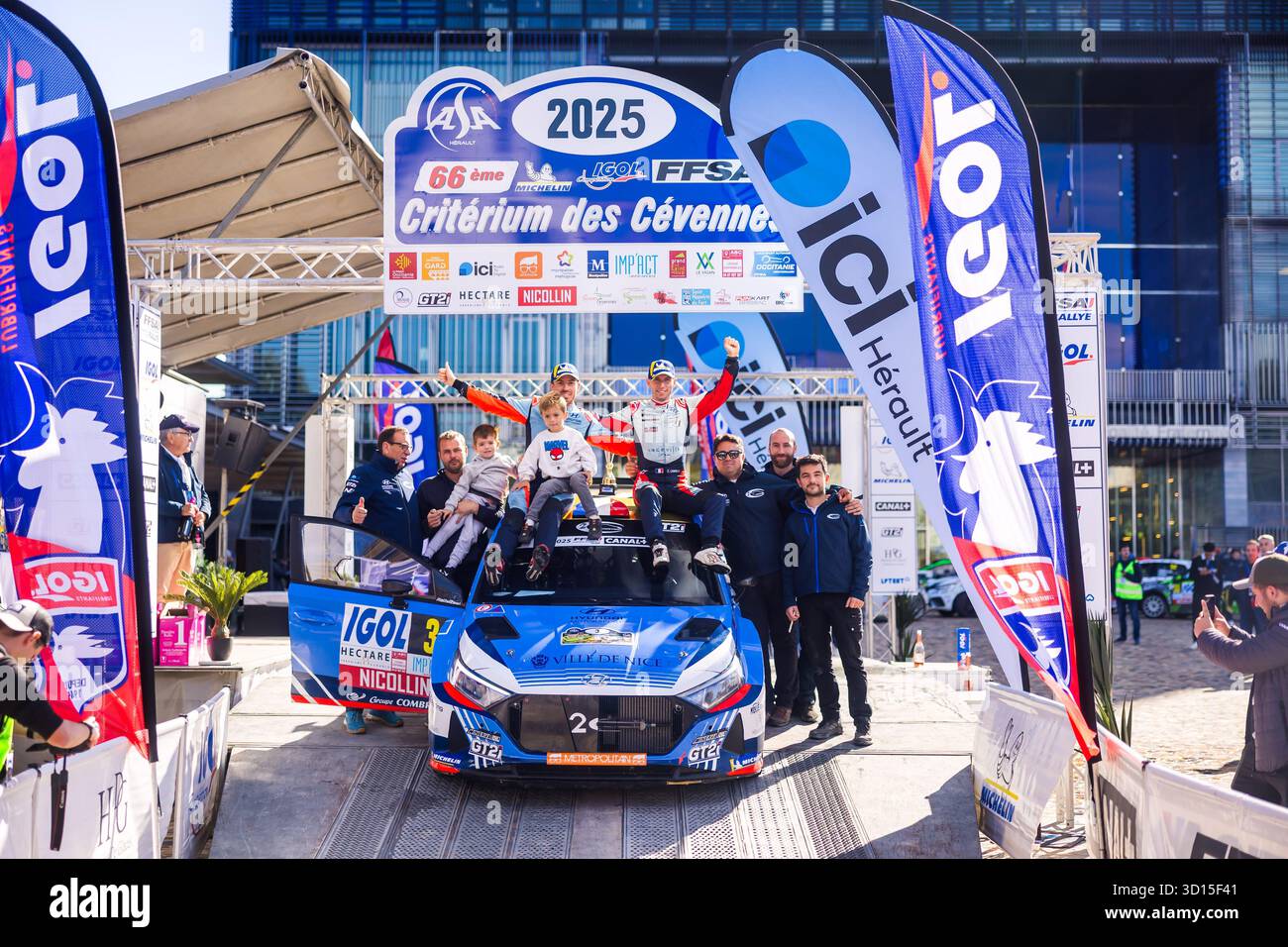 CAMILLI Eric, DE LA HAYE Thibault, Hyundai i20N Rally2, 2C Competition ...