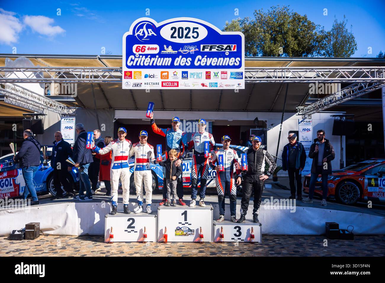 BONATO Yoann, BOULLOUD Benjamin, Citroën C3 Rally2, Trajectus ...