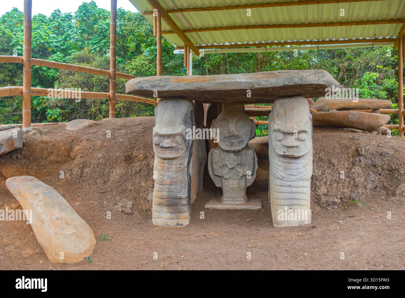 Explore the ancient stone statues of San Agustin, Colombia, showcasing ...