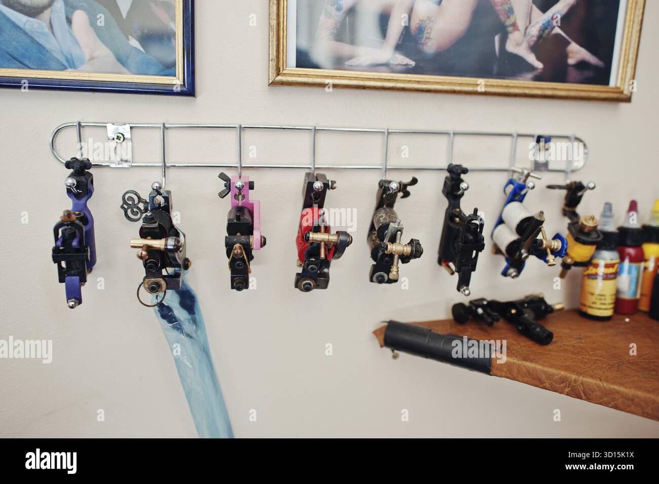 Professional tattoo machines hi-res stock photography and images - Alamy