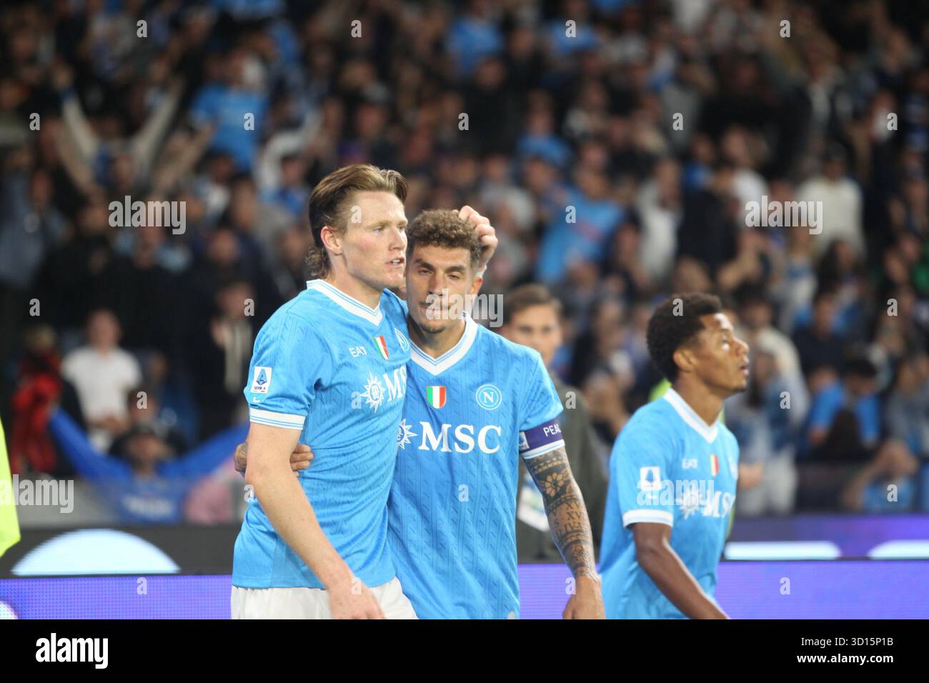 Scott mctominay mf of ssc napoli midfielders hi-res stock photography ...