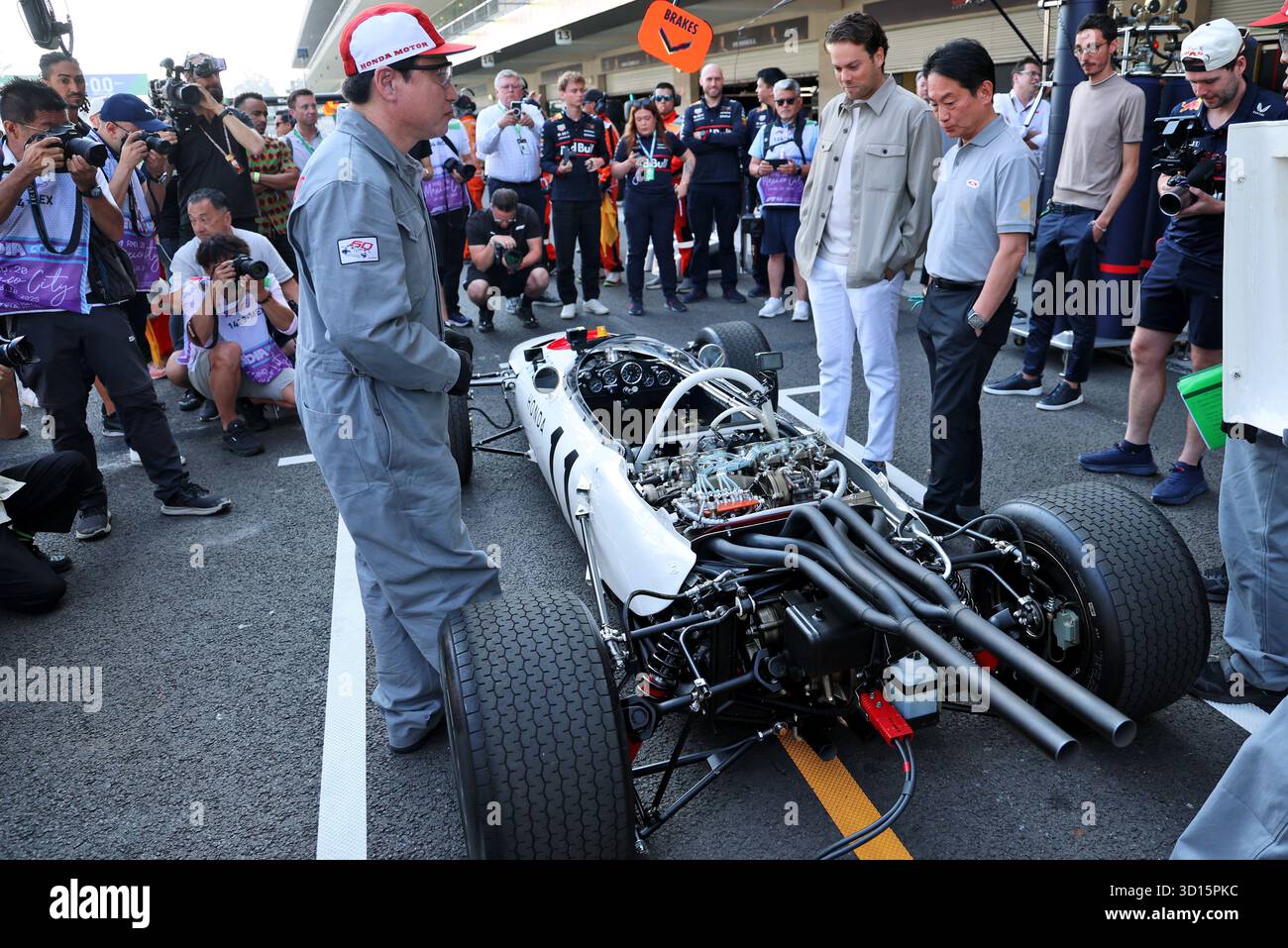 Koji Watanabe (JPN) Honda Racing Corporation - HRC - President (Right ...