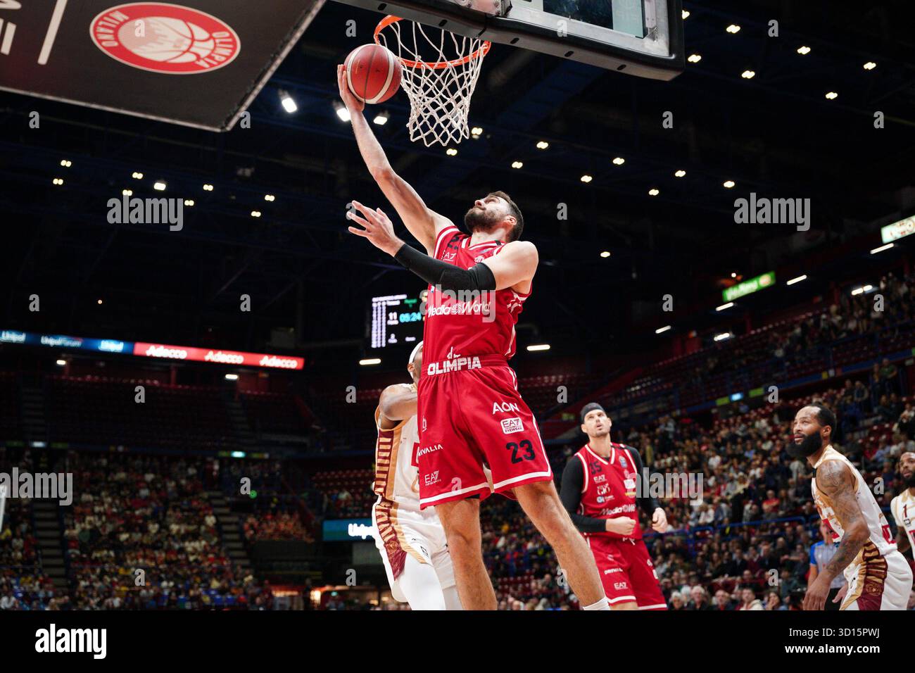 Basket, EA7 Emporio Armani Milano vs. Umana Reyer Venezia, nella foto Marko Guduric (EA7 Emporio ...