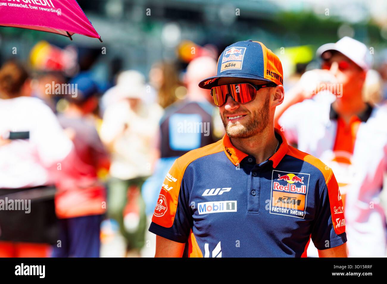 Number 33 Red Bull KTM Factory Racing rider Brad Binder seen during the ...