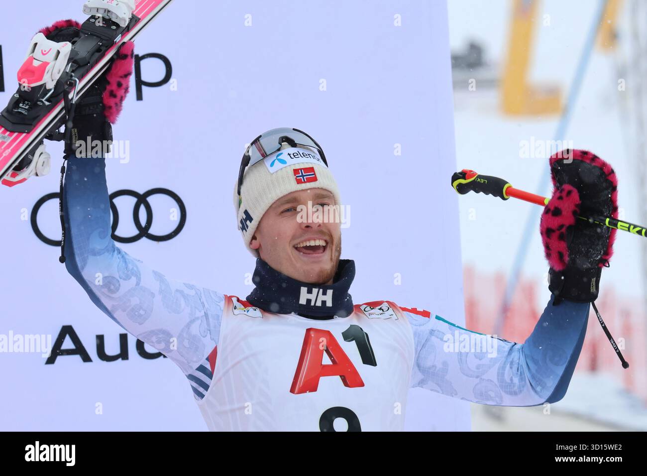 FIS Alpine Ski World Cup 2025-2026. 1st Men's Giant Slalom race of the ...