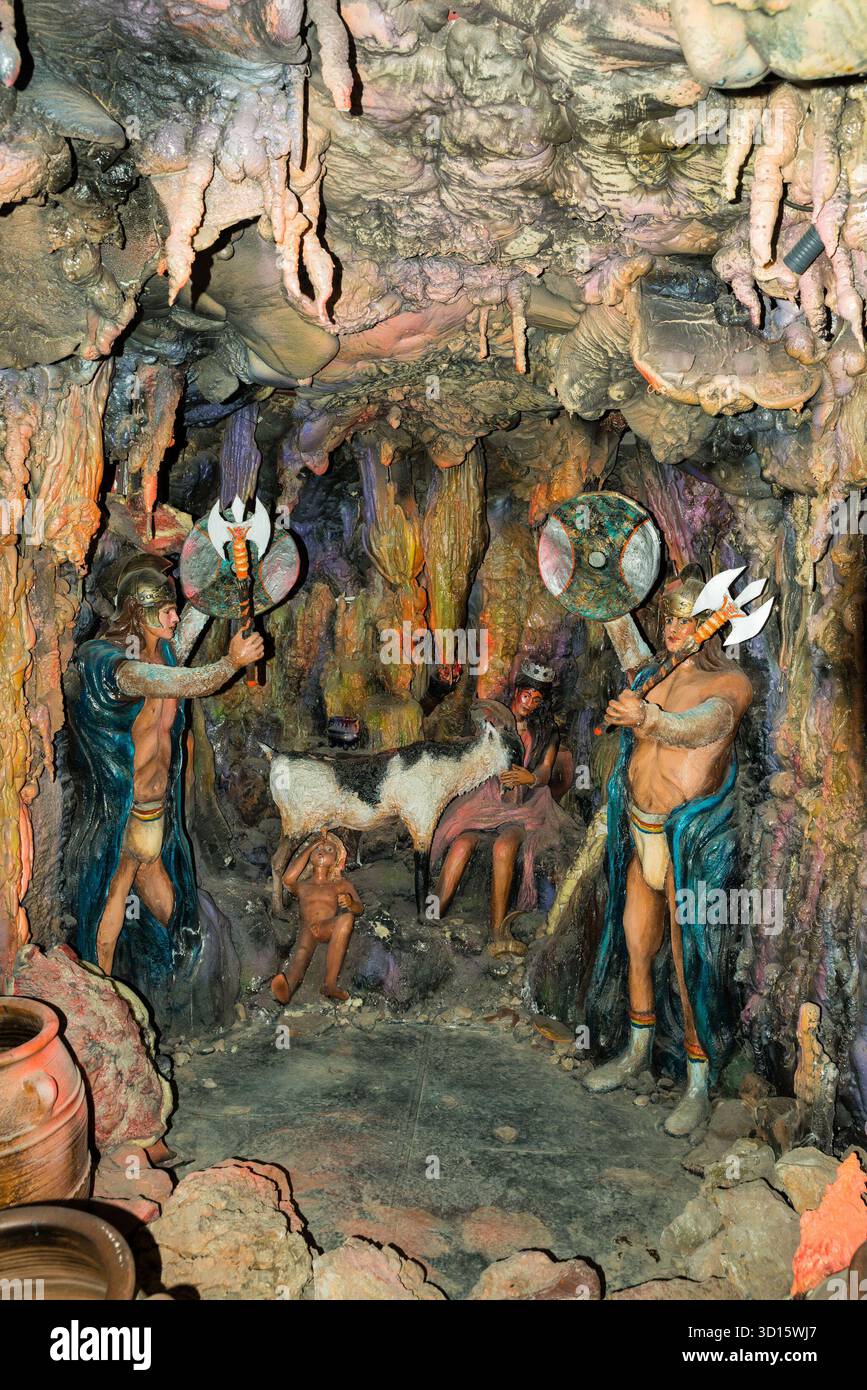 Greek Mythology Thematic Park at Psychro, Crete, Greece Stock Photo - Alamy