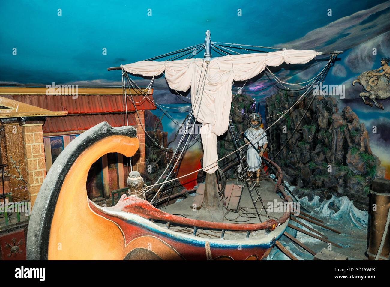 Greek Mythology Thematic Park at Psychro, Crete, Greece Stock Photo - Alamy