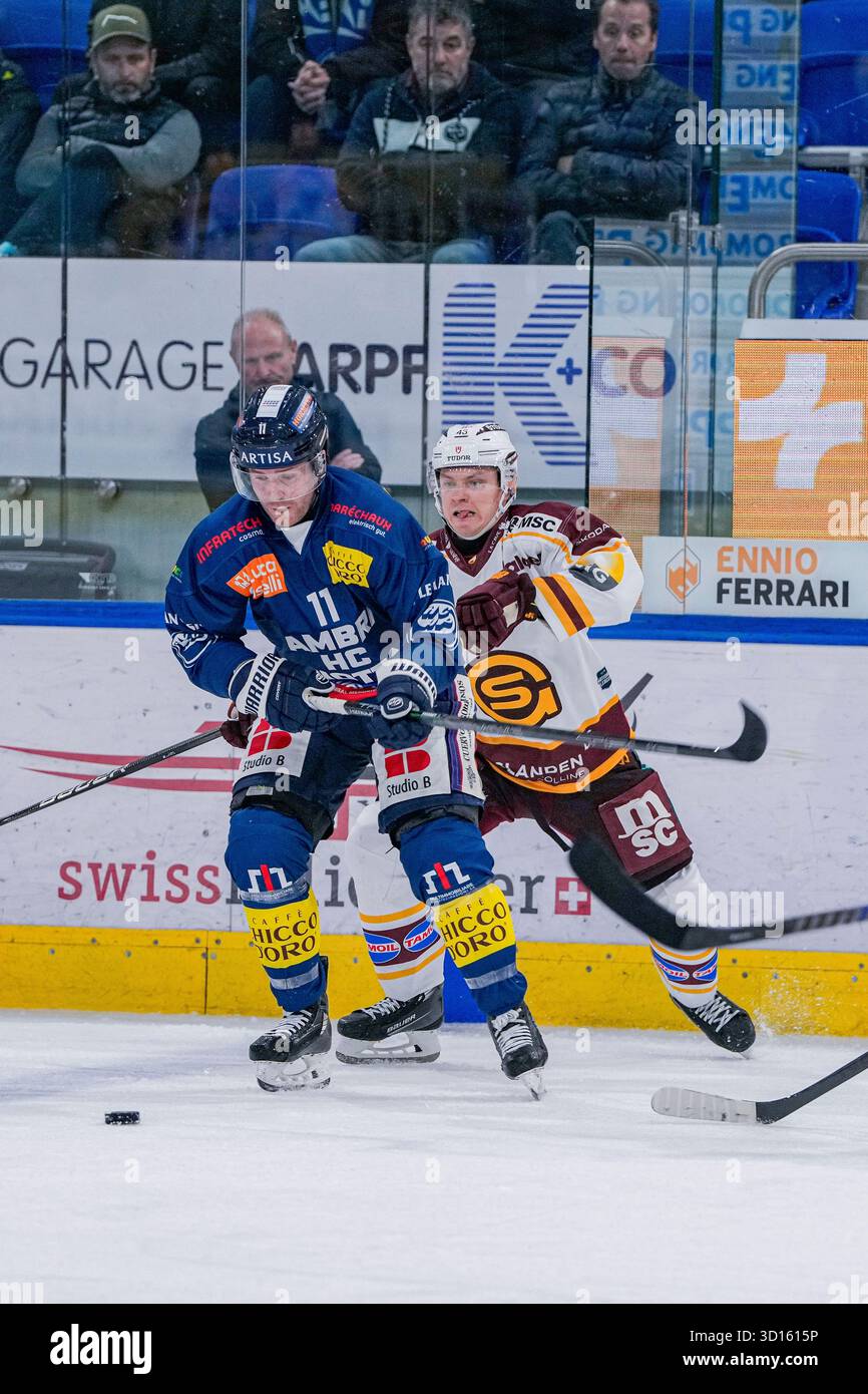24/10/2025, Ambri, Gottardo Arena, NL: HC Ambri-Piotta - Genève ...
