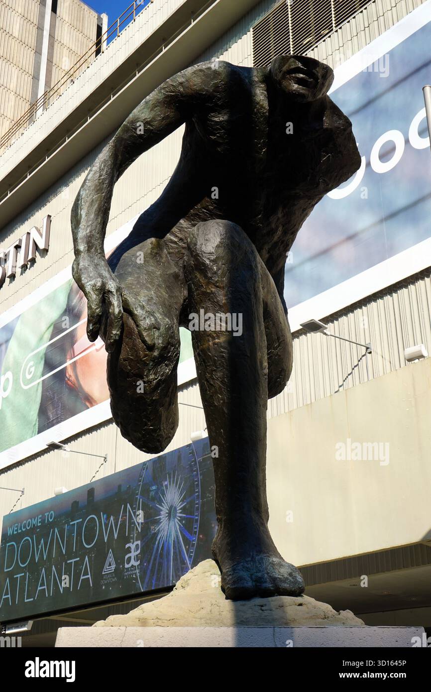 "Emerging" by Mark Smith is a modern art sculpture in downtown Atlanta ...
