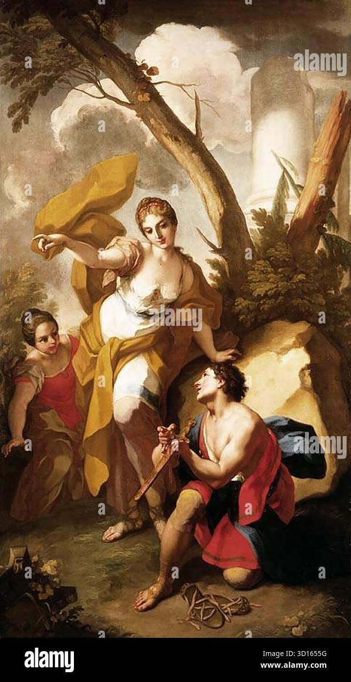 BALESTRA, Antonio (b. 1666, Verona, d. 1740, Verona) Theseus ...