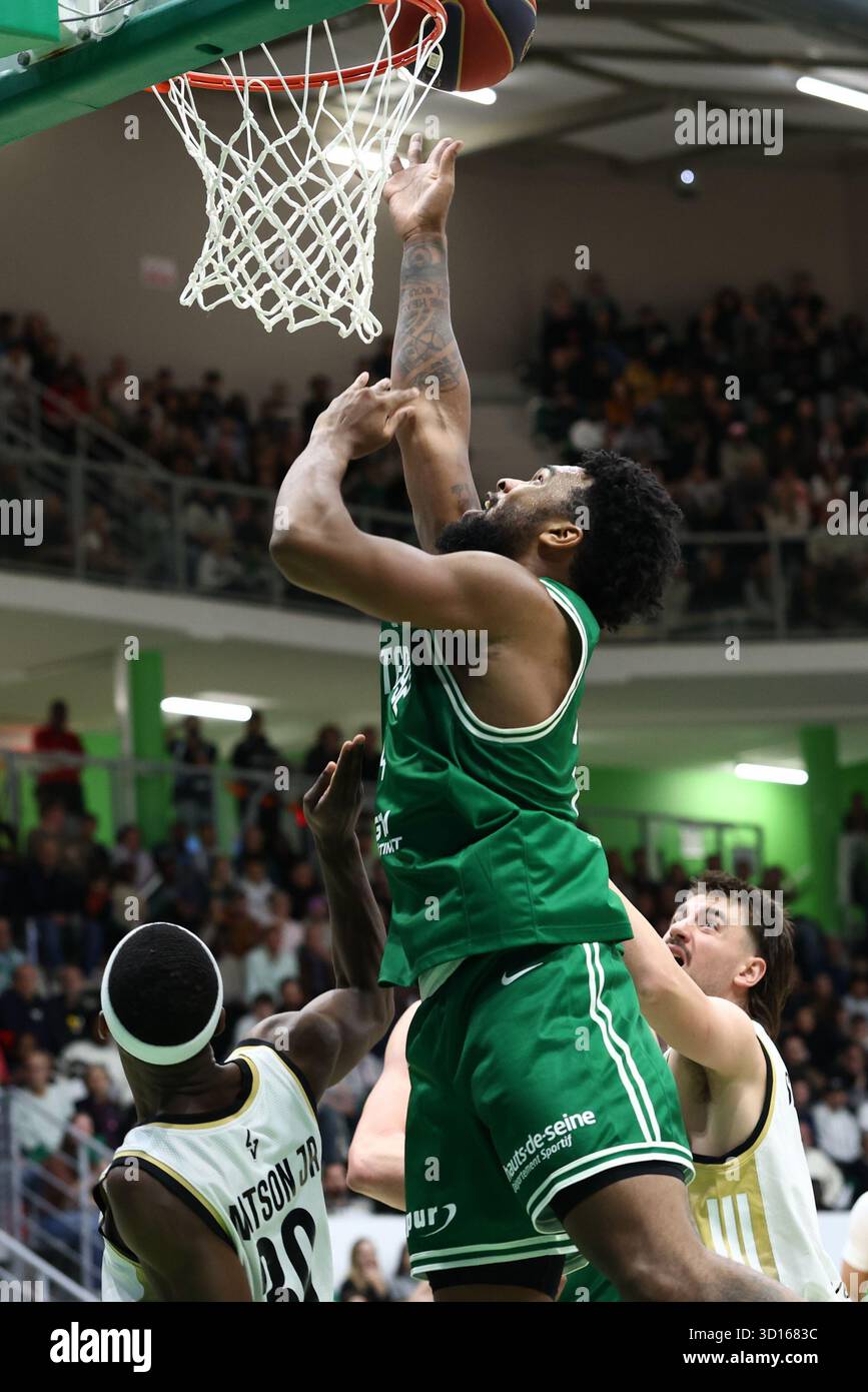 Forward Donta SCOTT (#24 Nanterre 92) during the Betclic Elite game ...