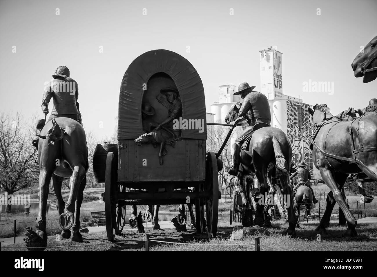 Bronze horses in art Black and White Stock Photos & Images - Alamy