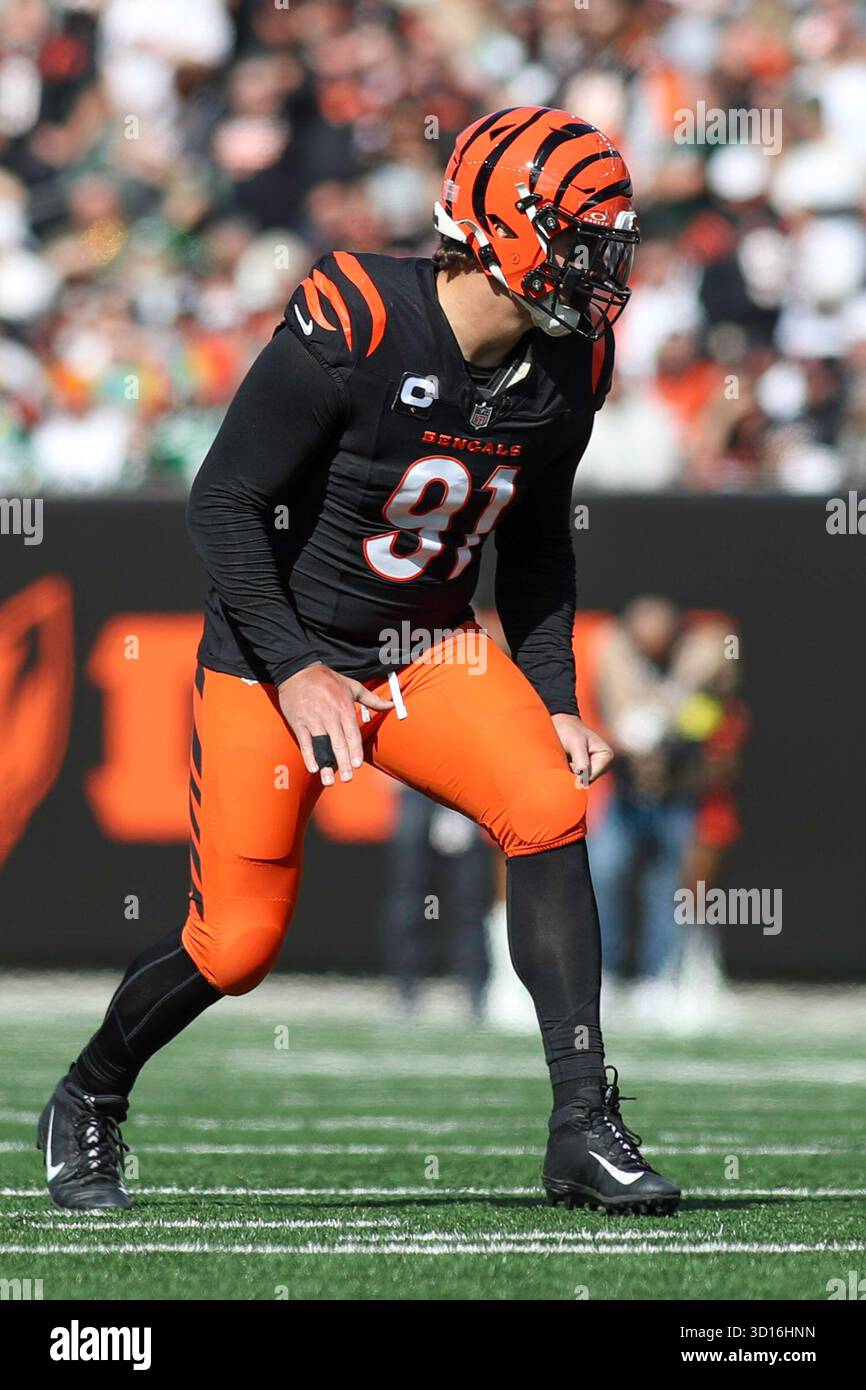 October 26, 2025: Cincinnati Bengals DE Trey Hendrickson during WEEK 8 ...