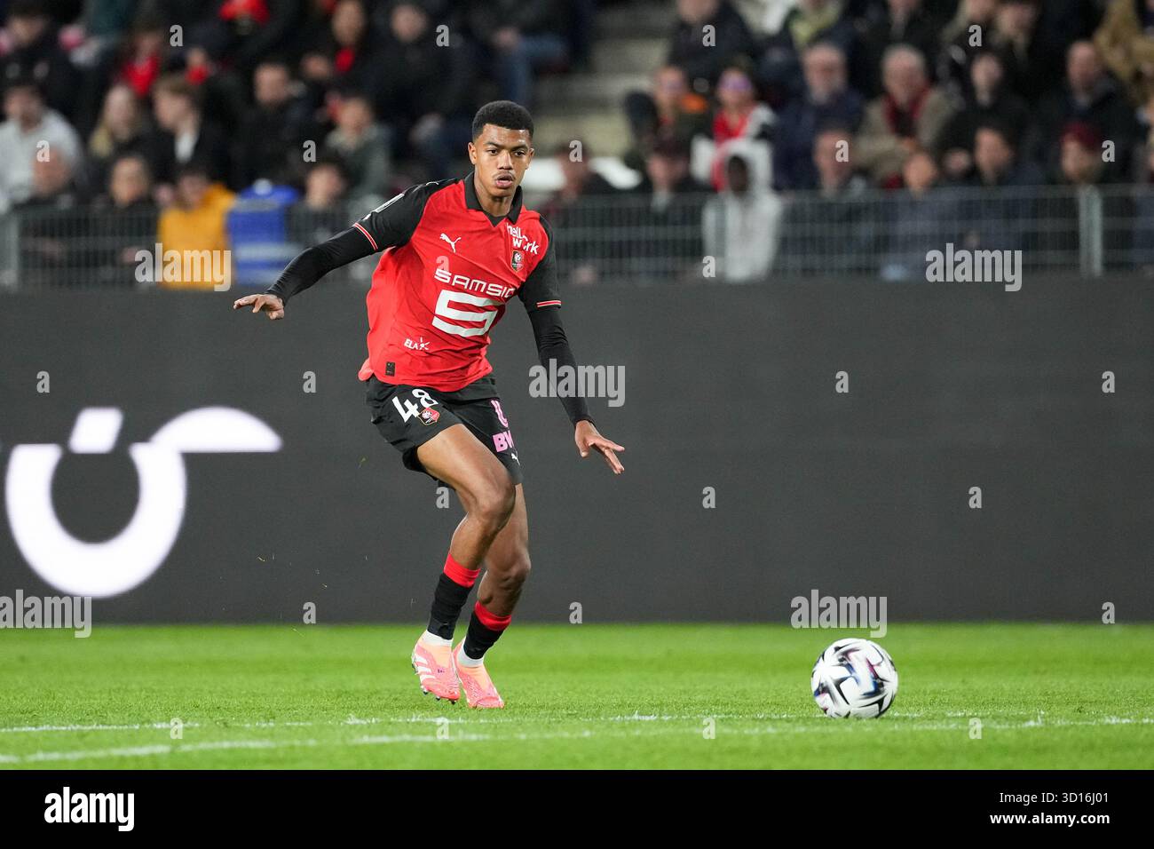 48 Abdelhamid AIT BOUDLAL (srfc) during the Ligue 1 McDonald's match ...