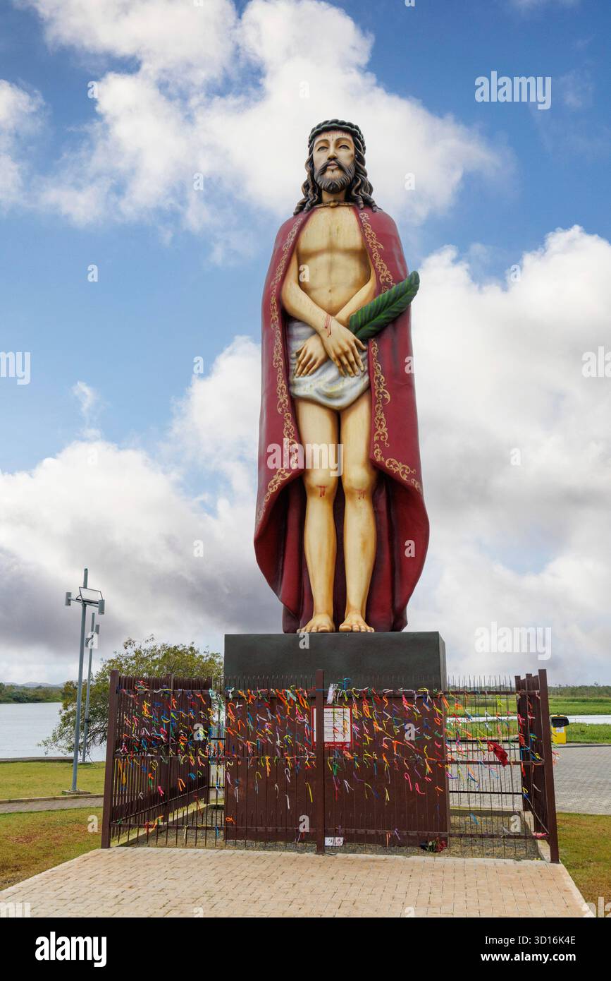 Jesus of Iguape statue, Iguape, Sao Paulo, Brazil Stock Photo - Alamy