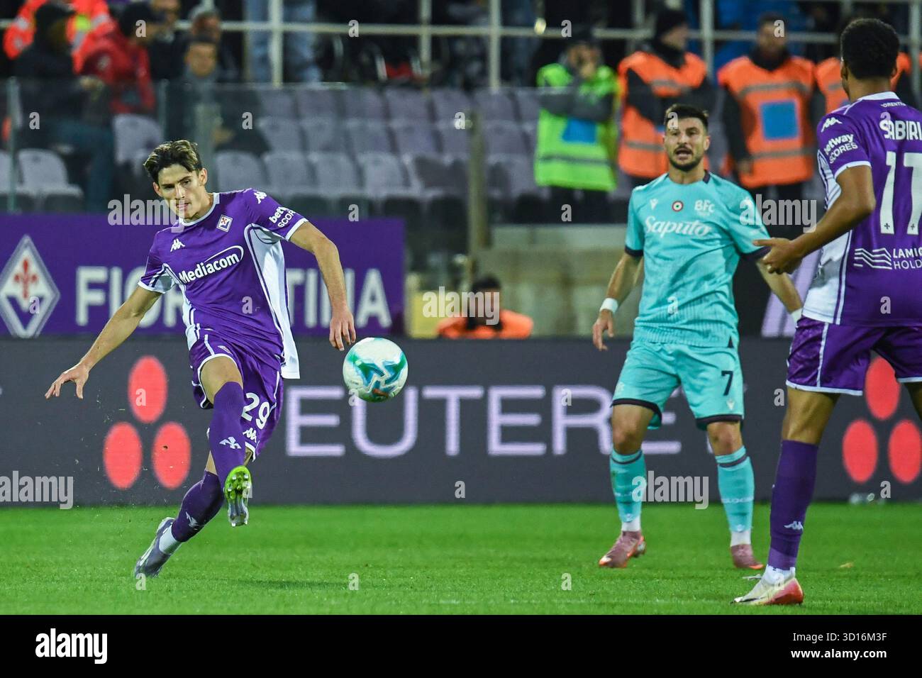 Niccolo' Fortini (Fiorentina) in action during ACF Fiorentina vs ...