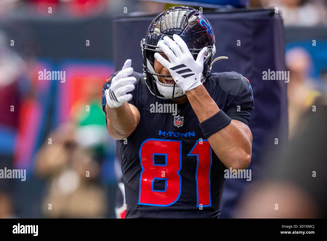 October 26, 2025: Houston Texans wide receiver Jayden Higgins (81 ...