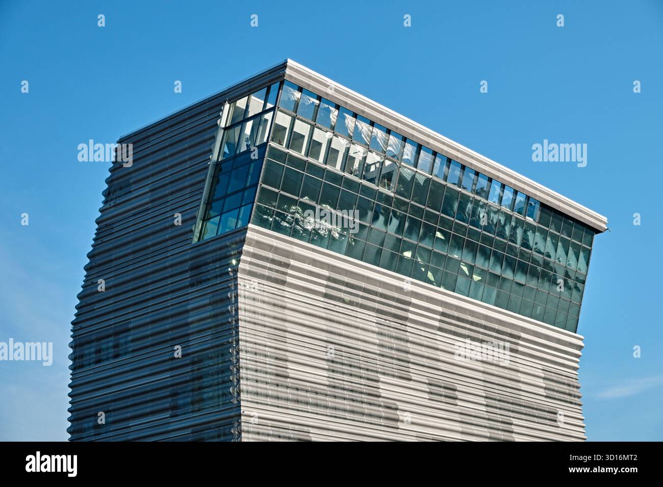Oslo, Norway - September 7, 2025: Exterior view of the interesting ...