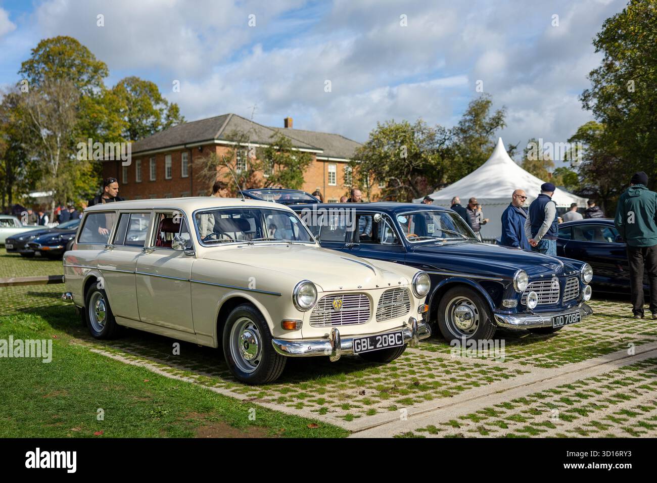 1965 Volvo Amazon station wagon, on display at the Bicester Motion ...