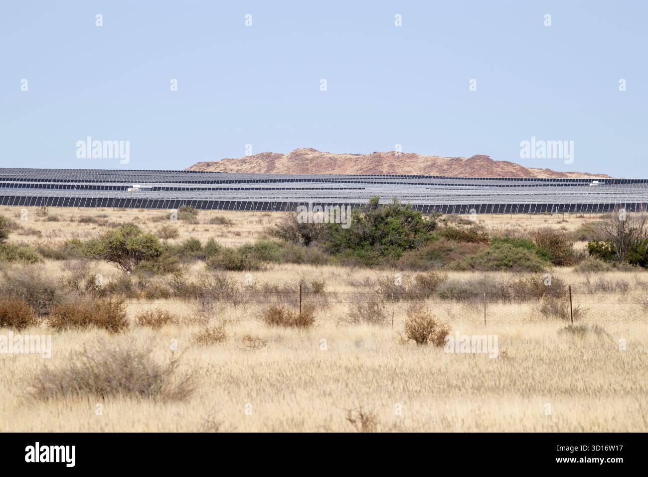 The Khi Solar One solar power installation near Upington, South Africa ...