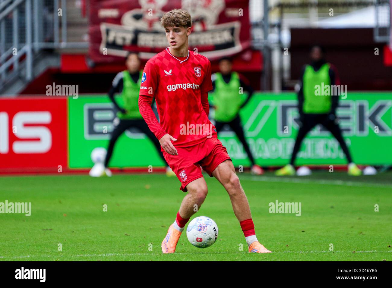 Ruud Nijstad of FC Twente dribbles with the ball during the Dutch ...