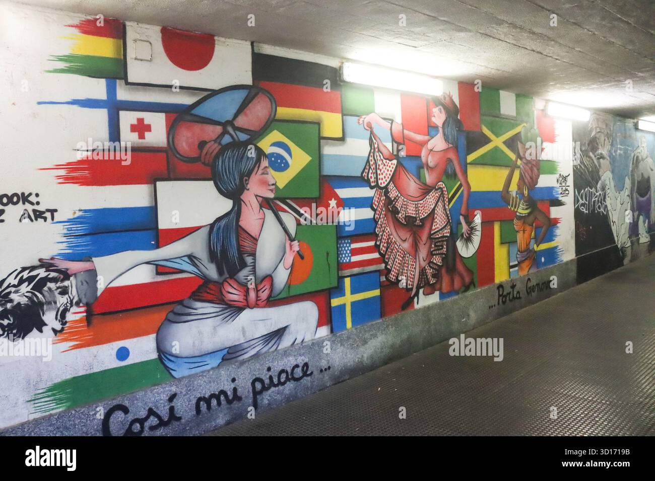 October 26, 2025, Milan, Italy: milan (italy), 10/26/2025- art/murals ...