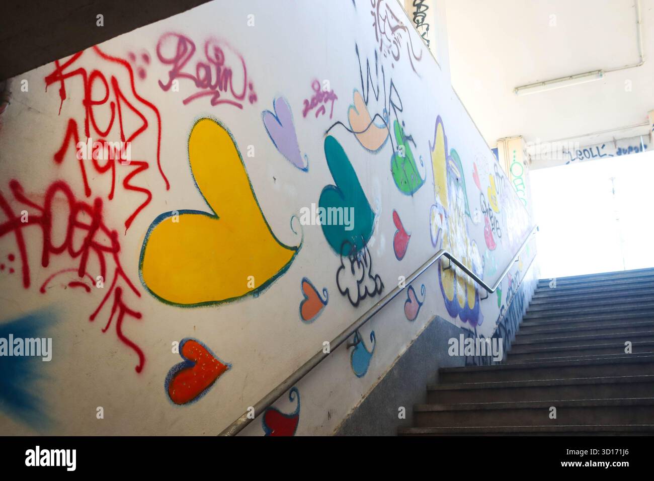 Milan, Italy. 26th Oct, 2025. milan (italy), 10/26/2025- art/murals ...