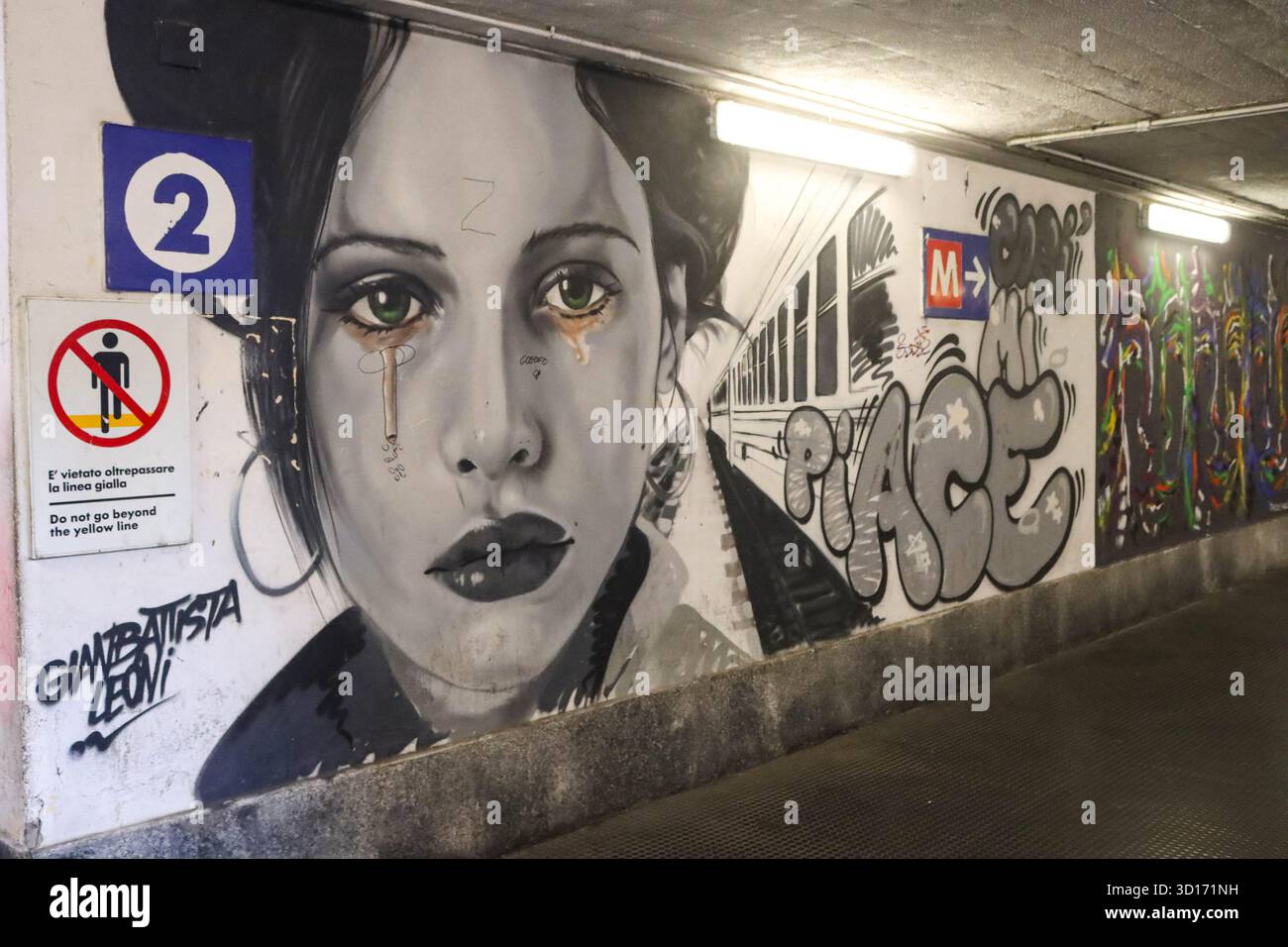 October 26, 2025, Milan, Italy: milan (italy), 10/26/2025- art/murals ...