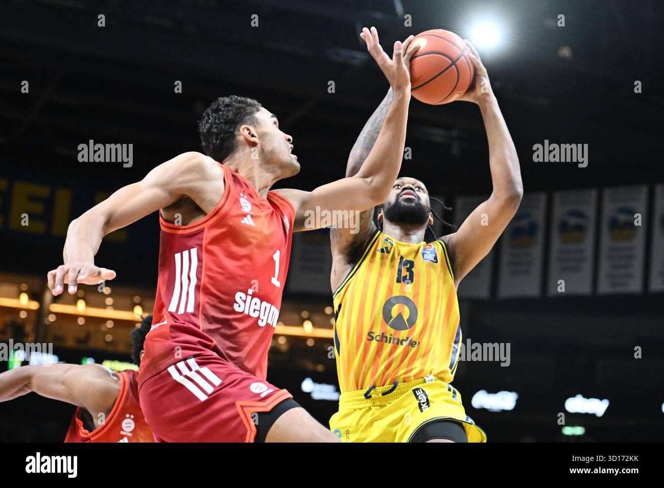 J'Wan Roberts (ALBA Berlin, #13) GER, Alba Berlin gegen FC Bayern ...