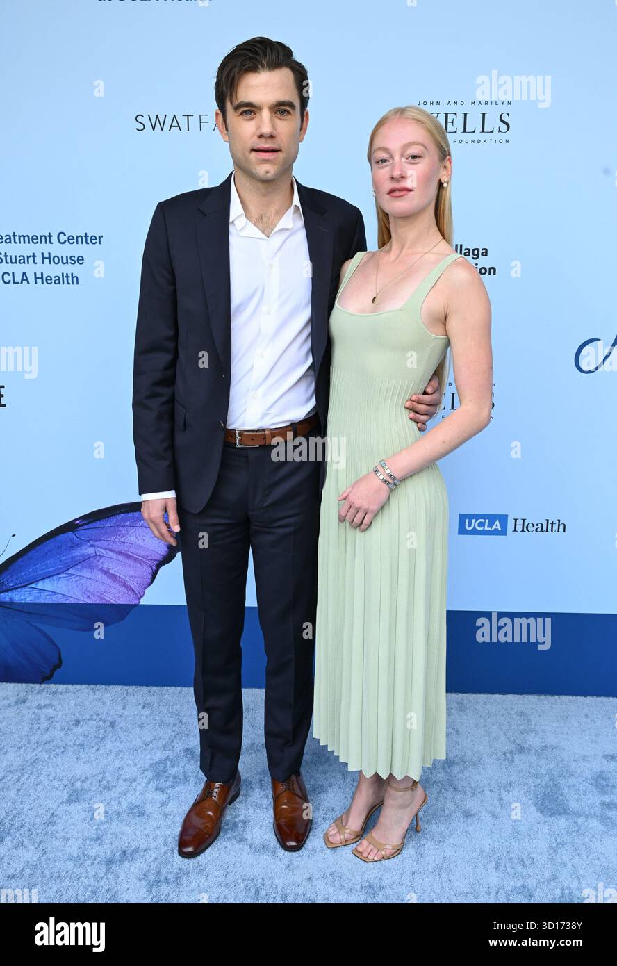 Patrick Ball and Elysia Roorbach arriving to the Rape Treatment Center ...