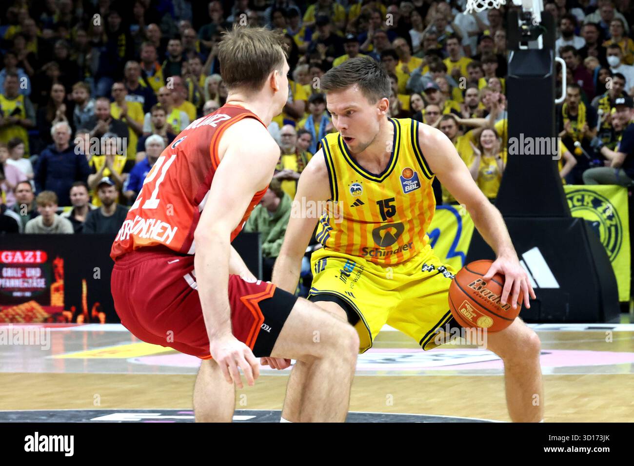 26.10.2025, Uber-Arena, Berlin, DEU, easyCredit BBL, ALBA vs. Bayern ...