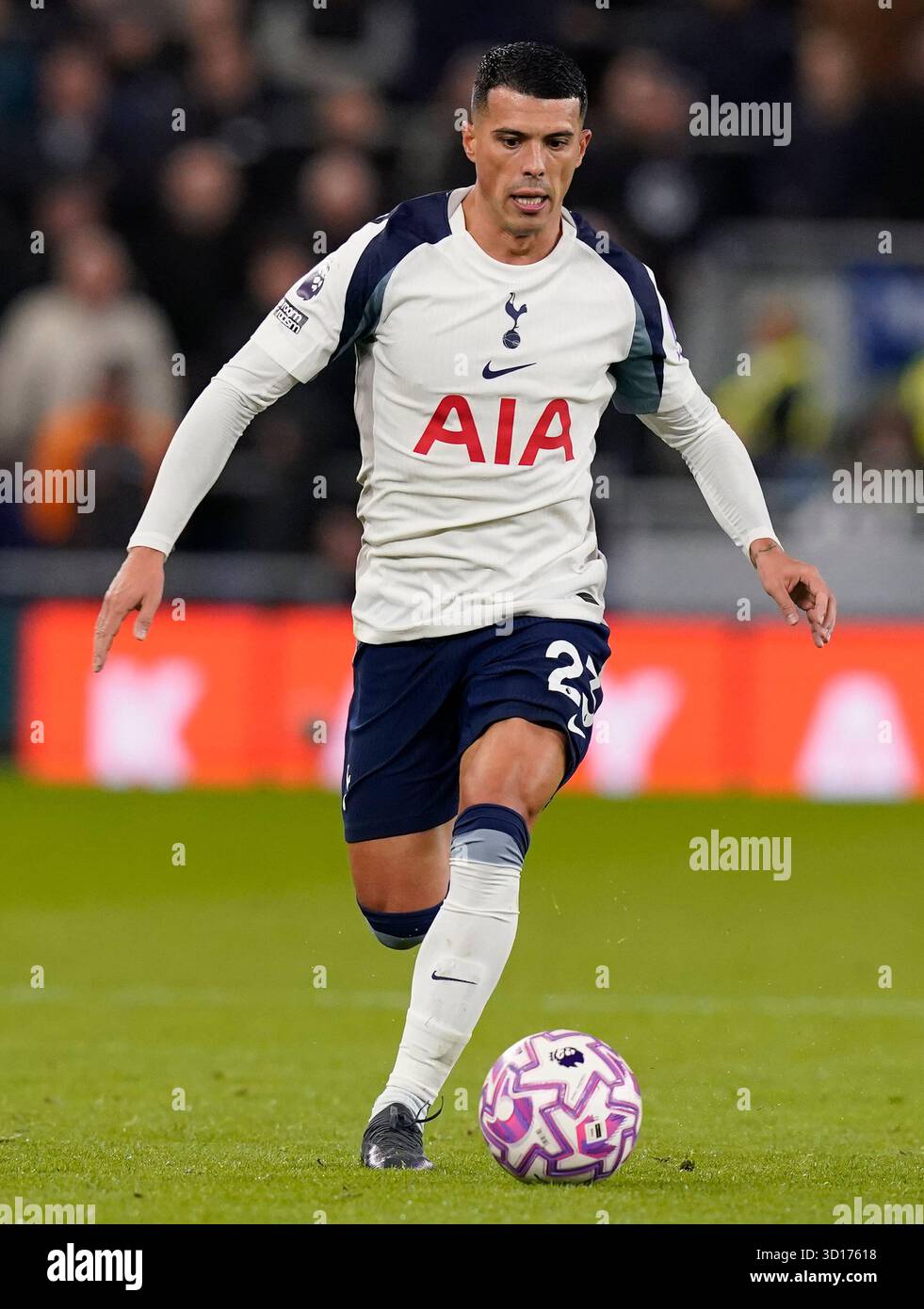 Liverpool, England, 26th October 2025. Pedro Porro of Tottenham during ...