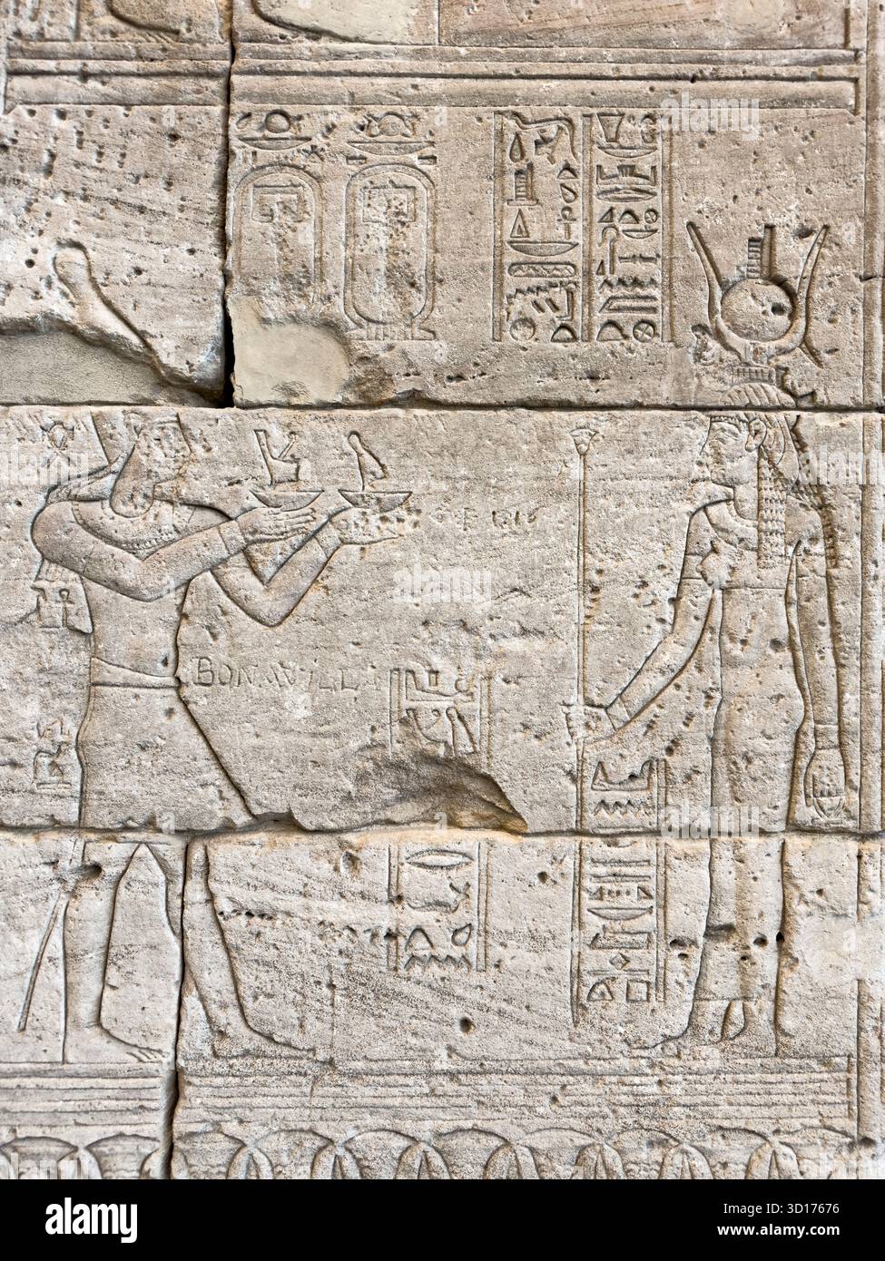 Ancient Egyptian Hieroglyphic Wall – The Met Museum, New York City ...