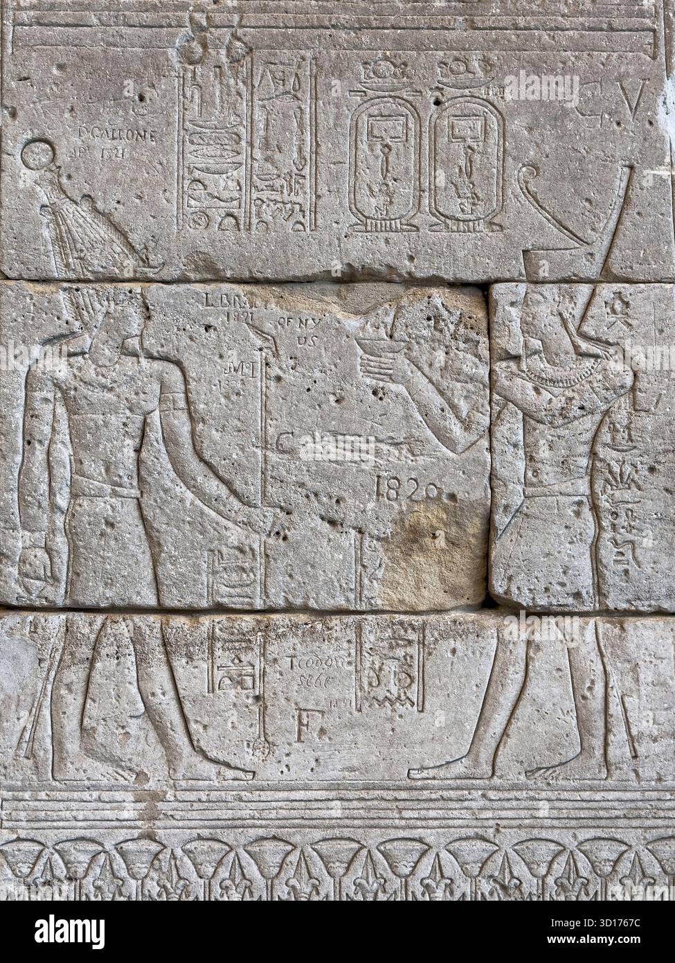 Ancient Egyptian Hieroglyphic Wall – The Met Museum, New York City ...