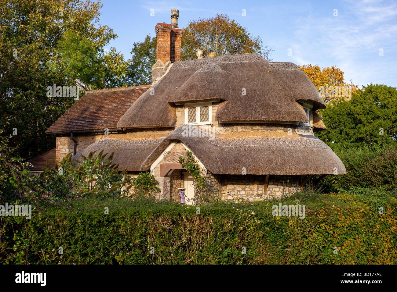 Blaise hamlet [national trust] in Bristol UK Stock Photo - Alamy