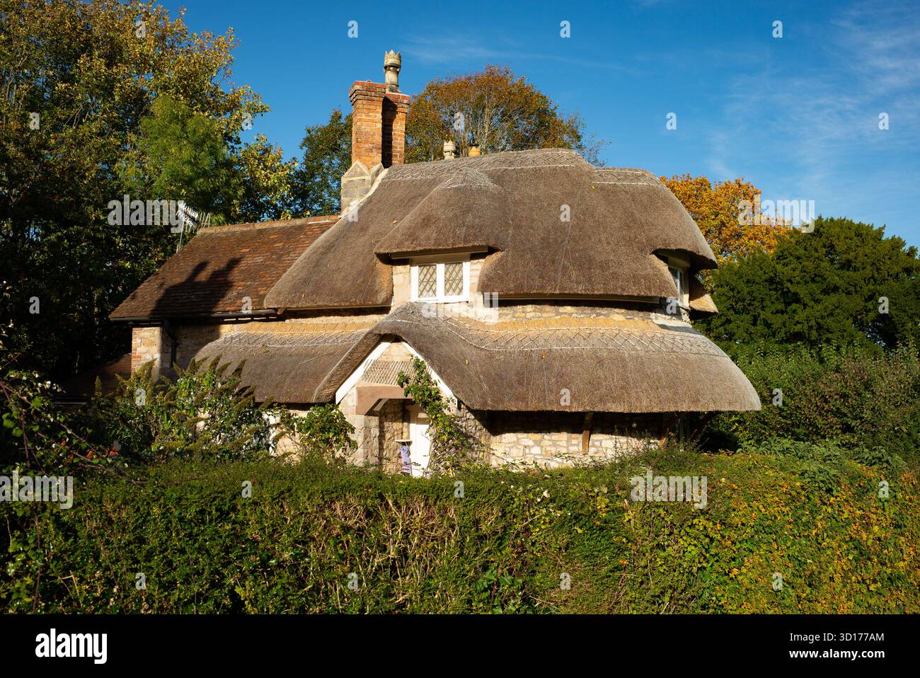 Blaise hamlet [national trust] in Bristol UK Stock Photo - Alamy