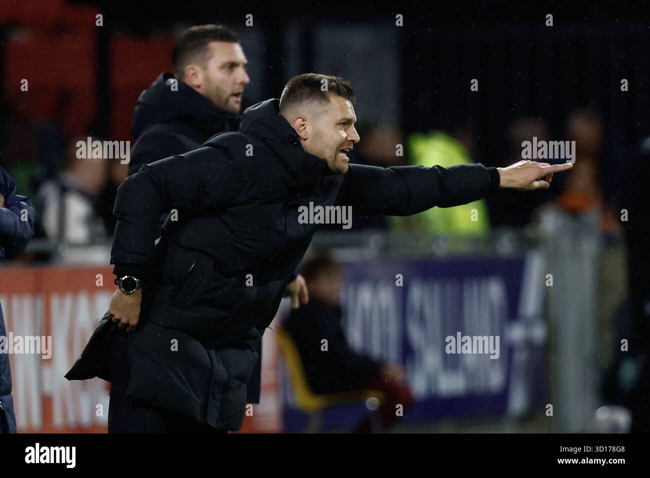 DEVENTER - SBV Excelsior coach Ruben den Uil during the Dutch ...
