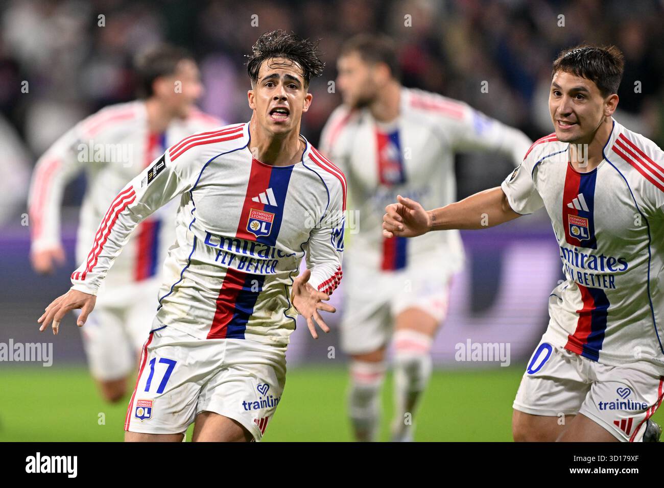 17 Afonso MOREIRA (ol) during the Ligue 1 McDonald's match between Lyon ...