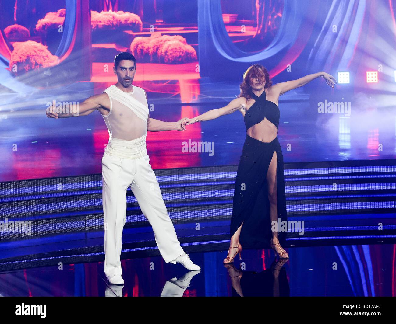 Rome: Rai Studios, Auditorium of the Foro Italico. Broadcast of Dancing ...