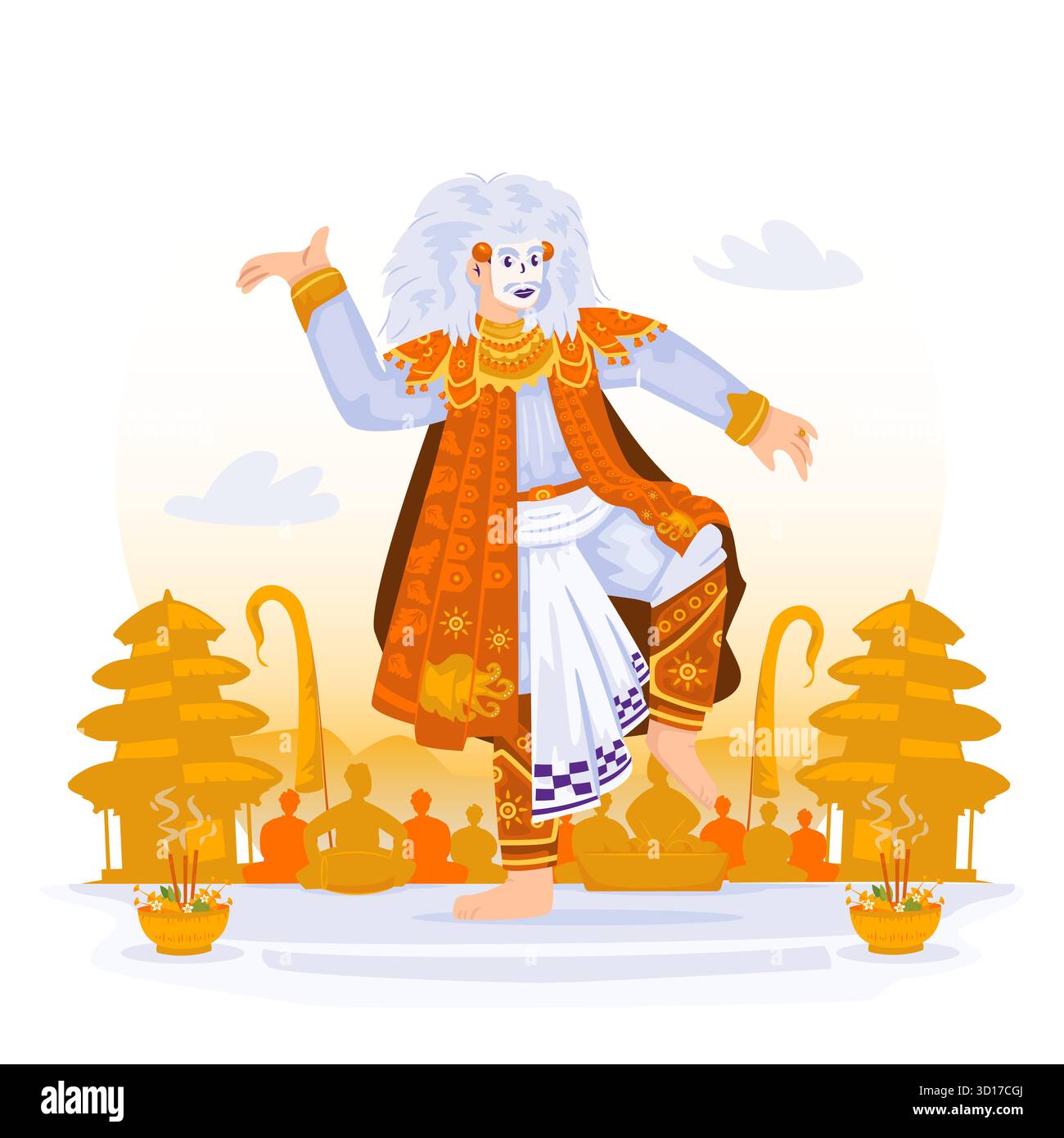 Traditional dance dress Stock Vector Images - Alamy