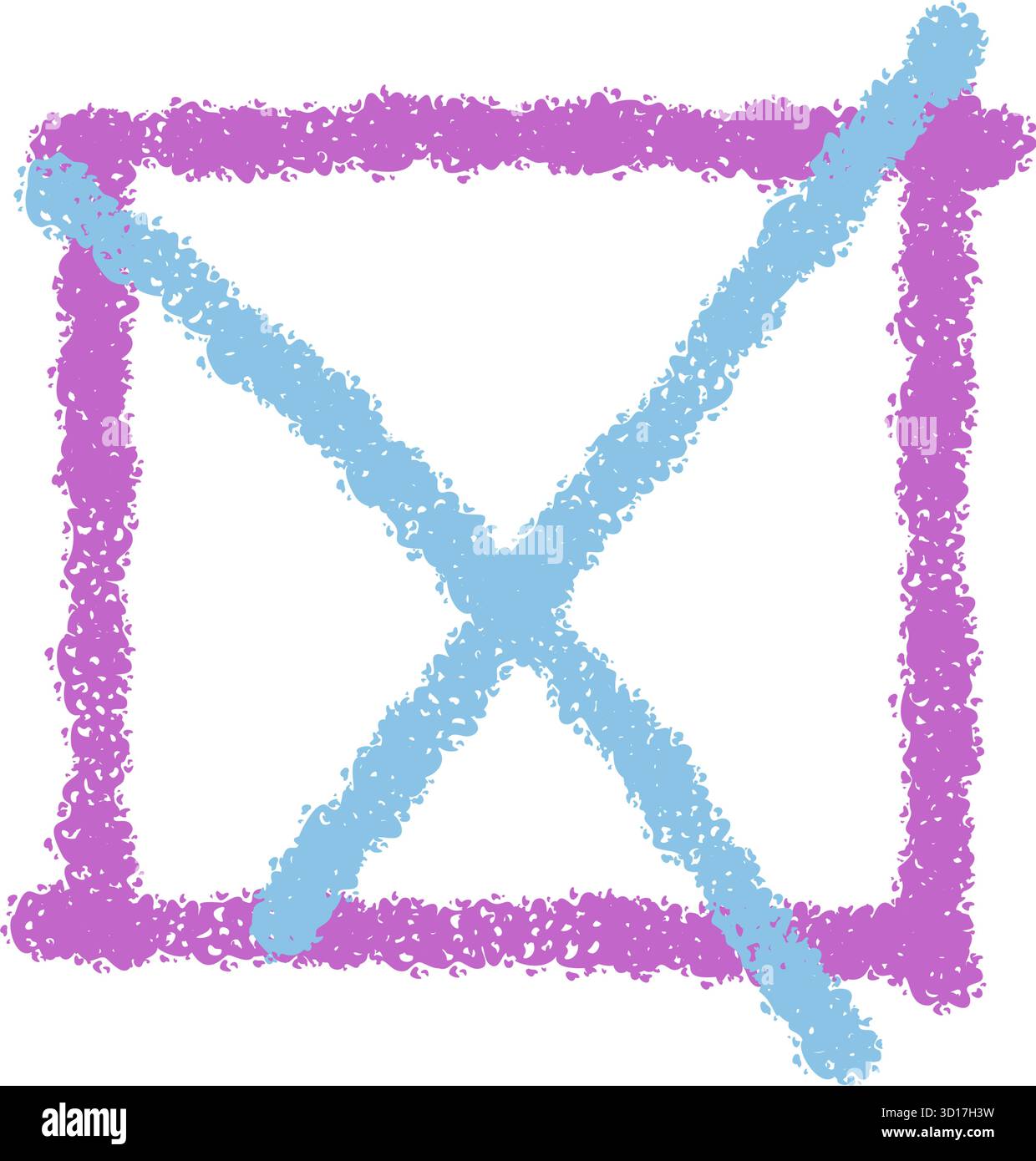 Box cross Stock Vector Images - Alamy